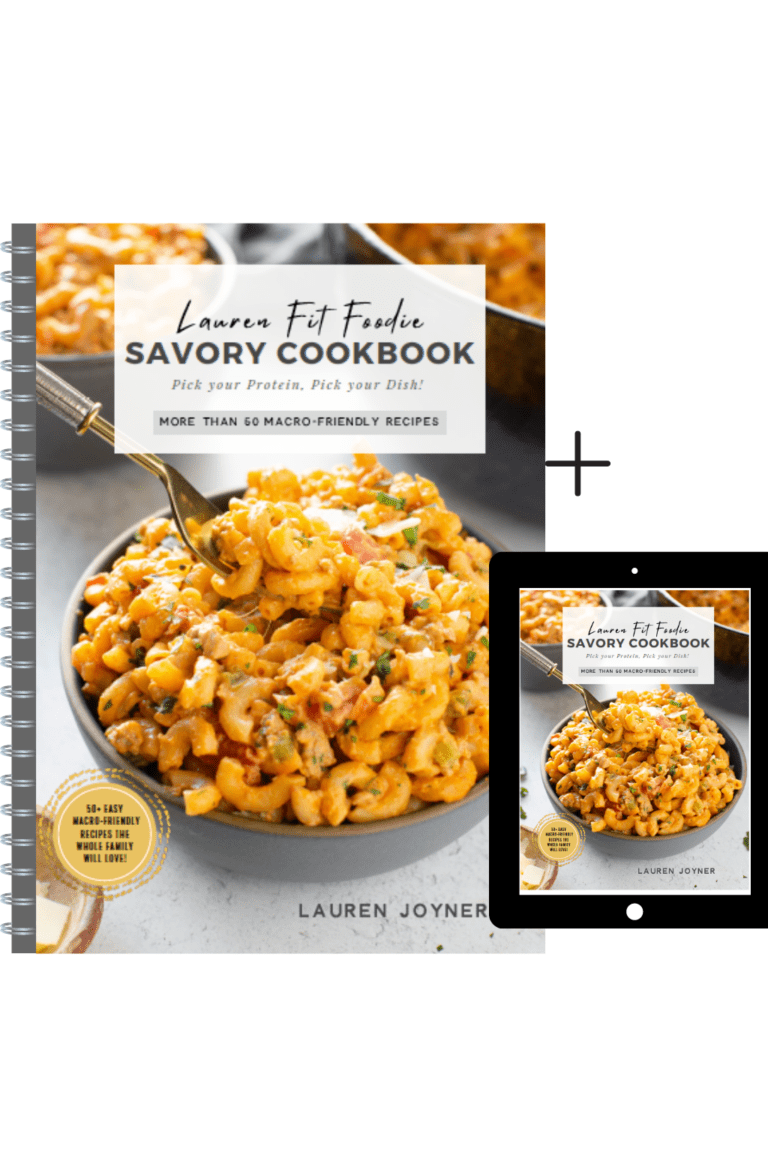 Lauren Fit Foodie Savory Cookbook | Lauren Fit Foodie