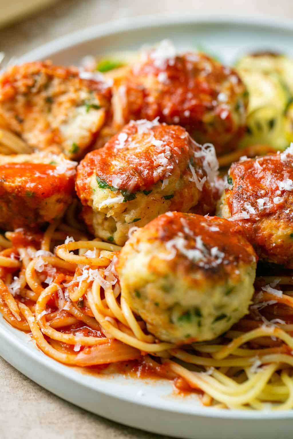 The Most Delicious Healthy Turkey Ricotta Meatballs | Lauren Fit Foodie