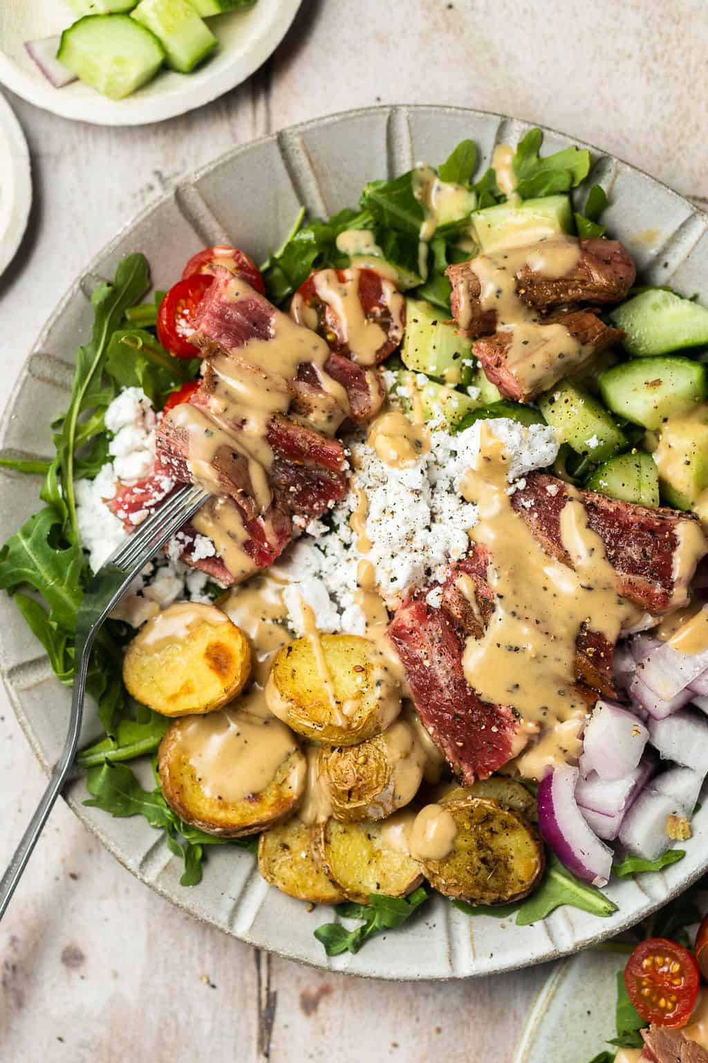 Steak And Potato Salad