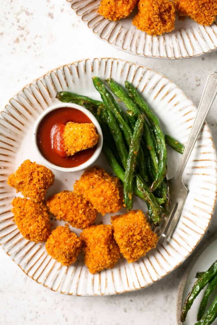 Baked Panko Chicken Nuggets (Freezer Friendly) | Lauren Fit Foodie