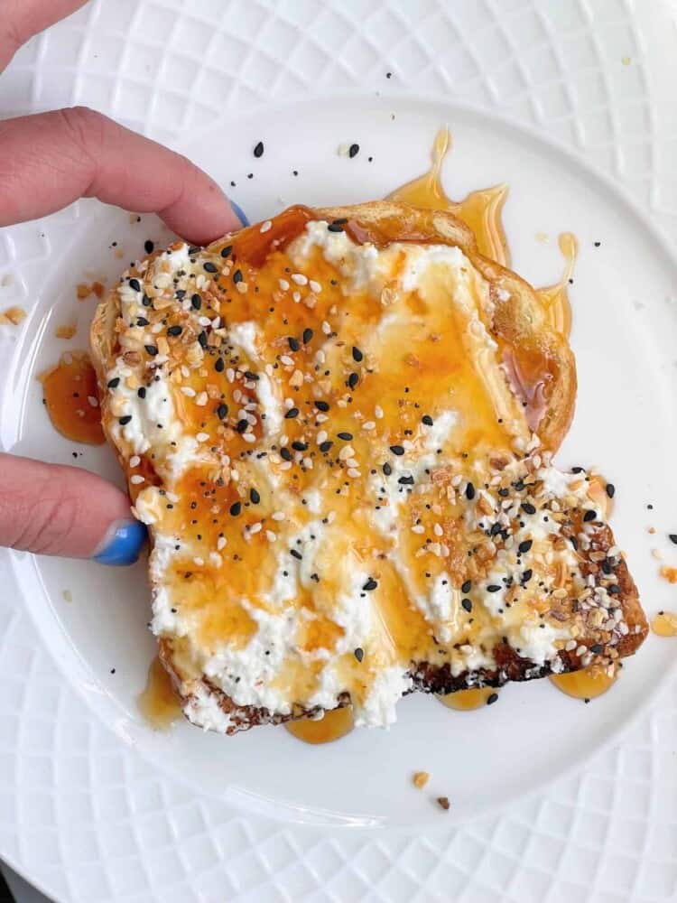Whipped Feta + Toast 10 Ways! | Lauren Fit Foodie