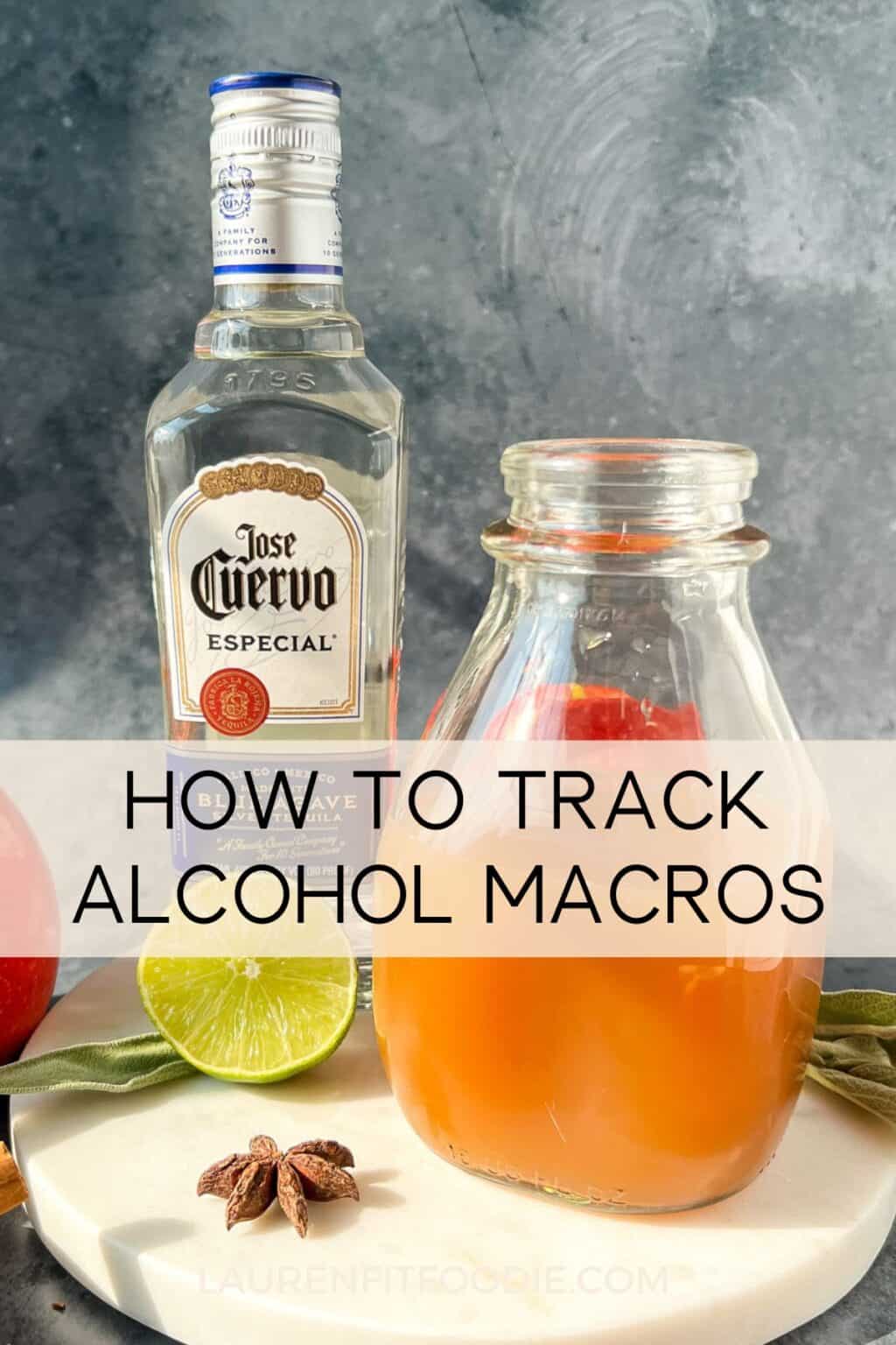 How To Track Alcohol Macros | Lauren Fit Foodie