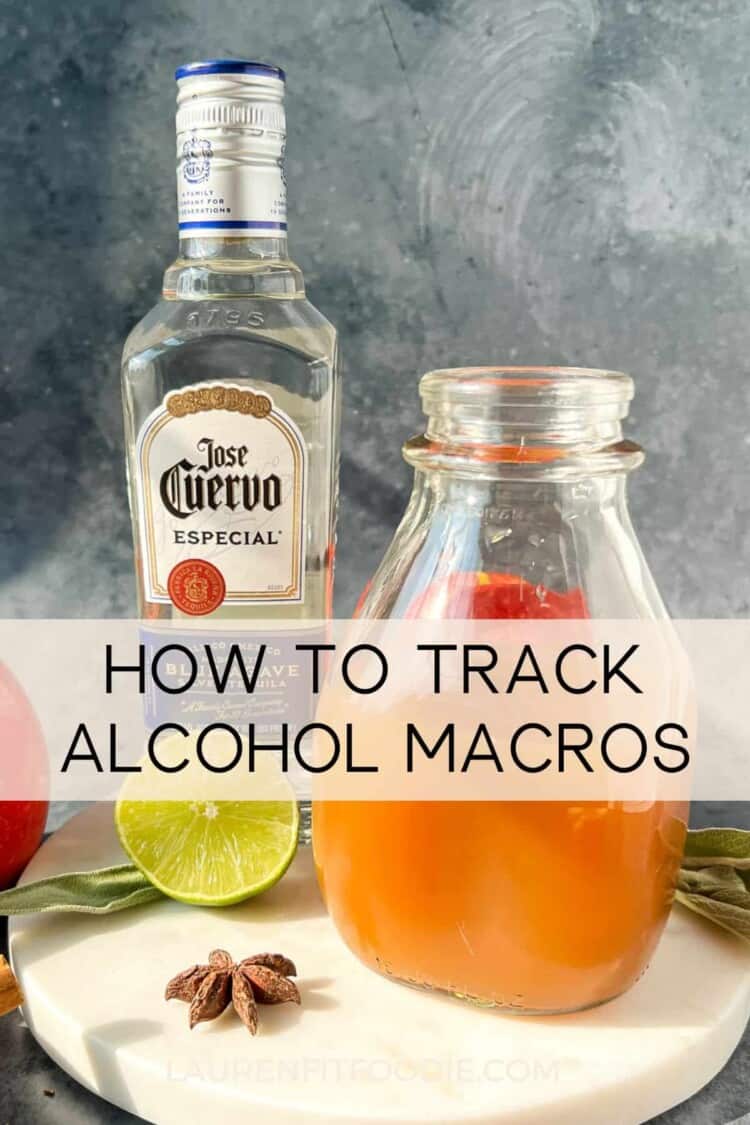 How To Track Alcohol Macros | Lauren Fit Foodie