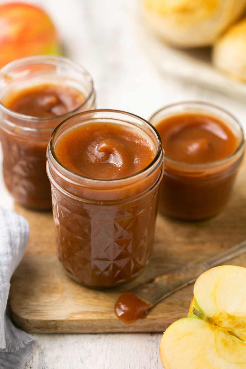 Simple Homemade Healthy Apple Butter (Low Calorie, Low Sugar) | Lauren ...