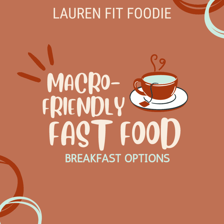 Macro Friendly Fast Food Breakfast Options (as of November 2022 ...