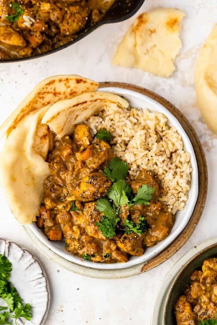 The Most Yummy Healthy Chicken Curry (Slow Cooker Recipe) | Lauren Fit ...