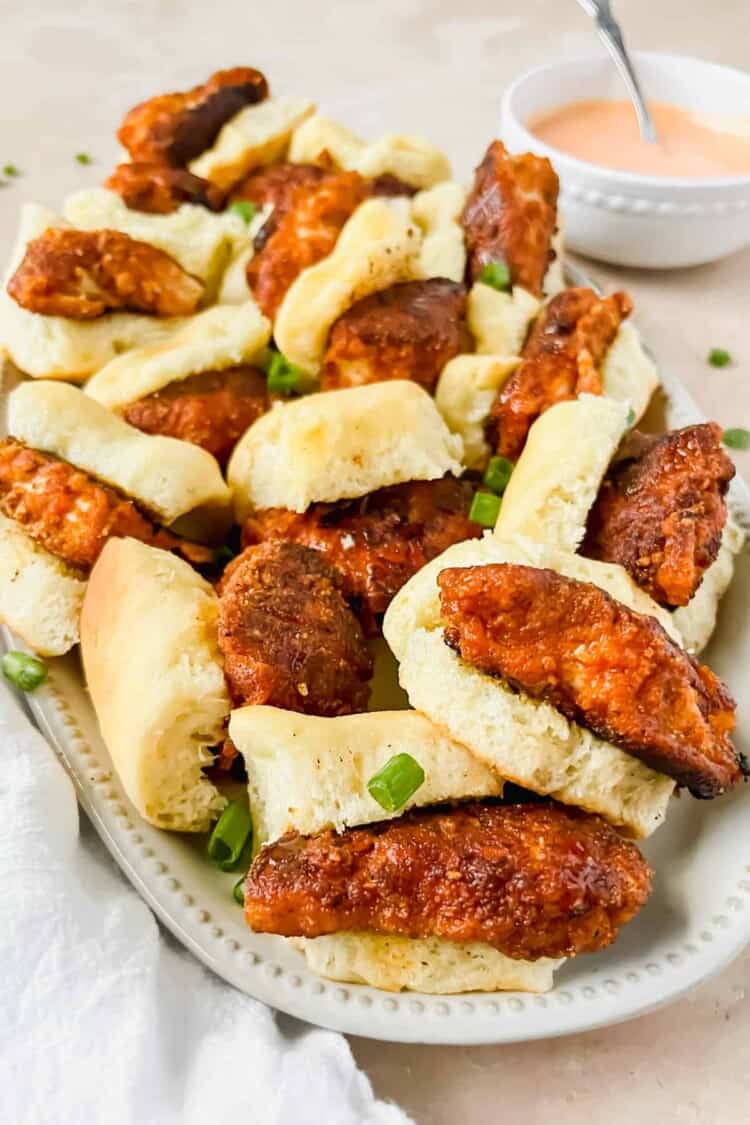 Bang Bang Chicken Minis (Homemade + Freezer Nugget Version!) | Lauren ...
