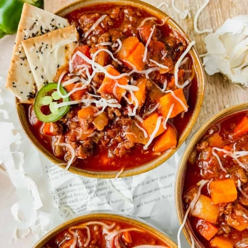 Classic Beef and Bean Chili (High Protein, High Fiber) | Lauren Fit Foodie