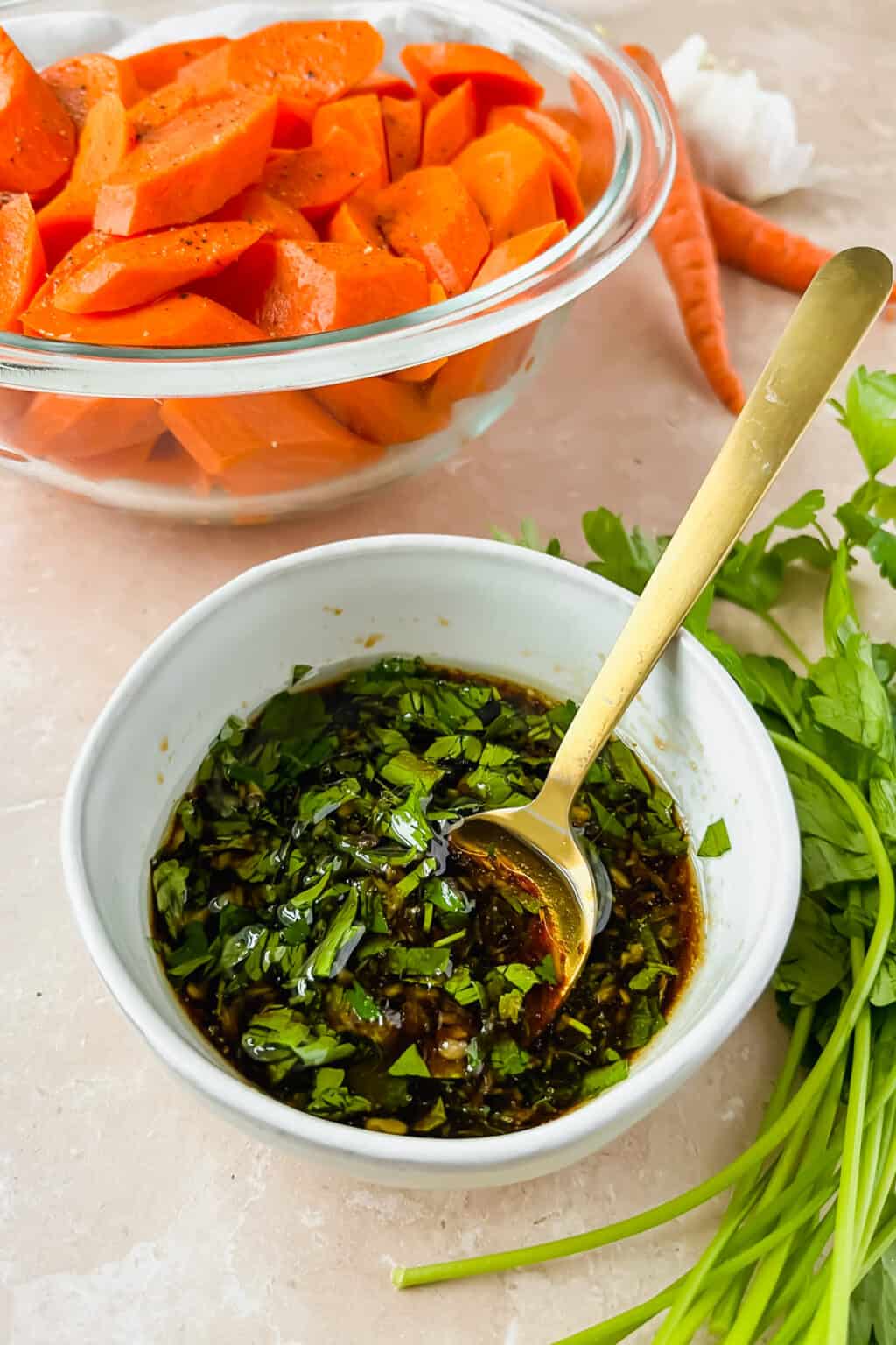 Maple Ginger Glazed Carrots (Oven Roasted) | Lauren Fit Foodie