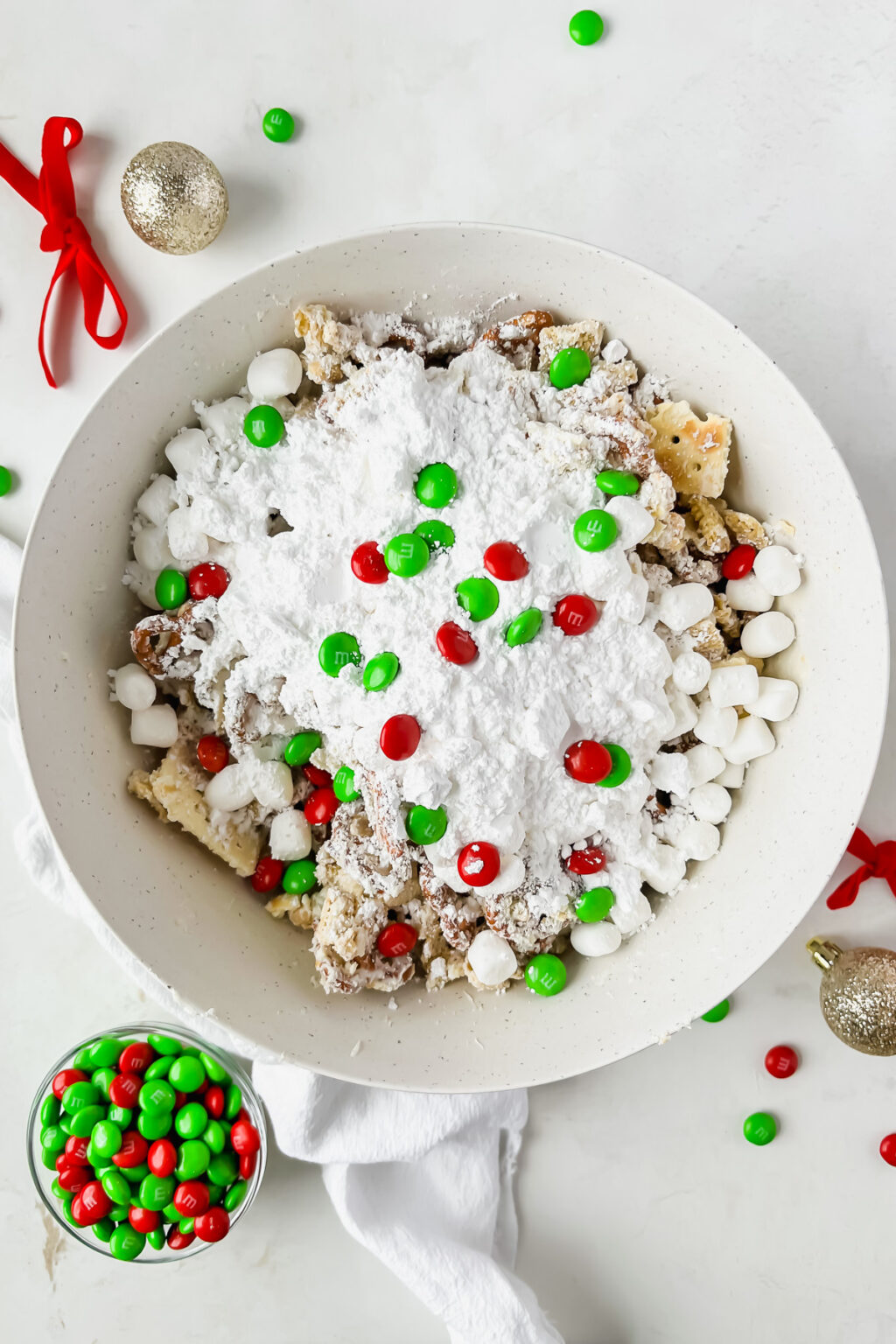 Christmas White Chocolate Chex Mix Recipe (AKA Christmas Crack Chex Mix)