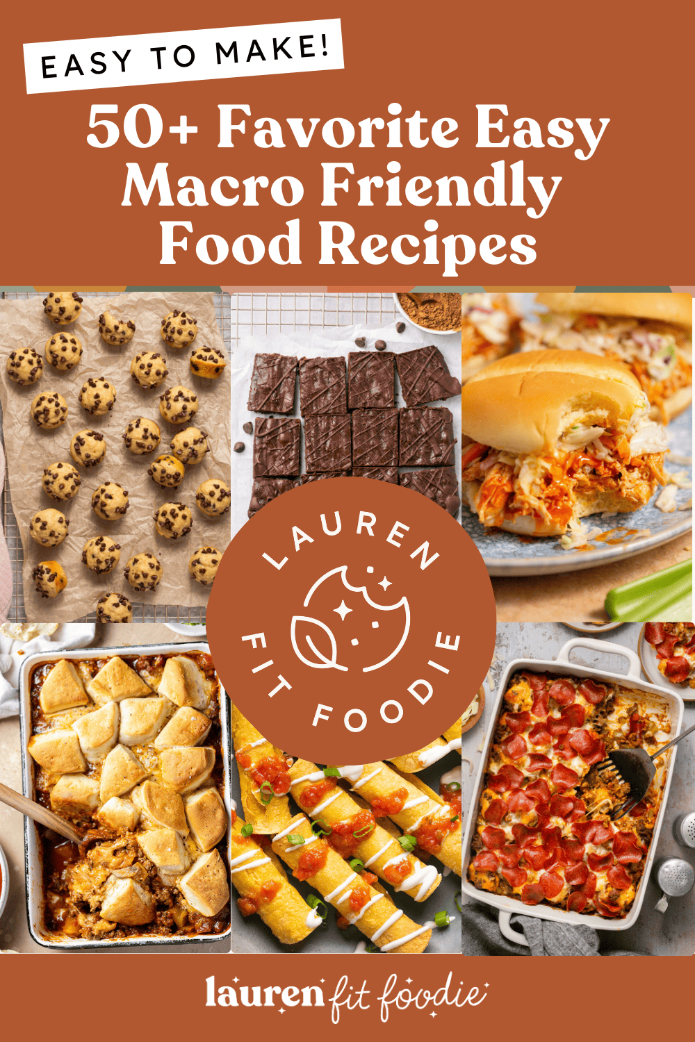 50+ Favorite Easy Macro Friendly Food Recipes | Lauren Fit Foodie