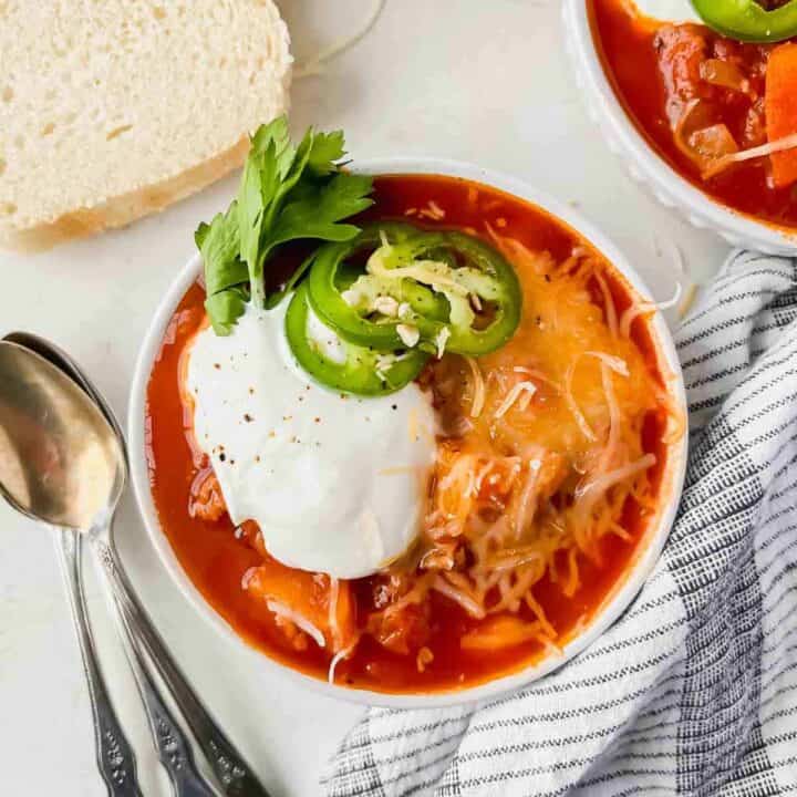 Classic Beef and Bean Chili (High Protein, High Fiber) | Lauren Fit Foodie