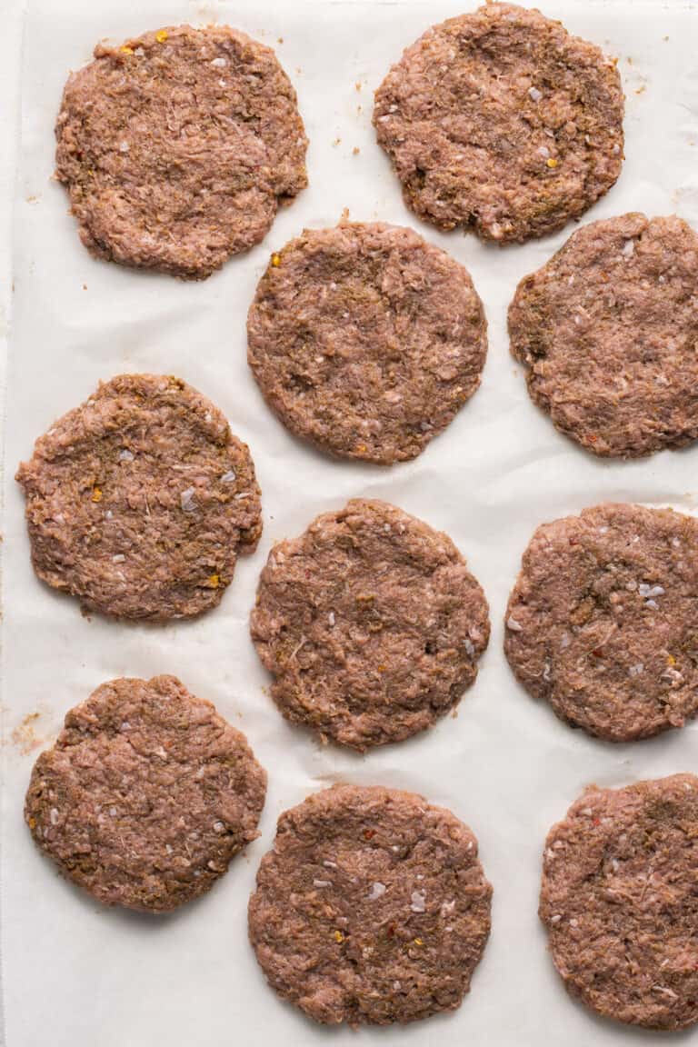 Easy Healthy Homemade Turkey Sausage Patties | Lauren Fit Foodie