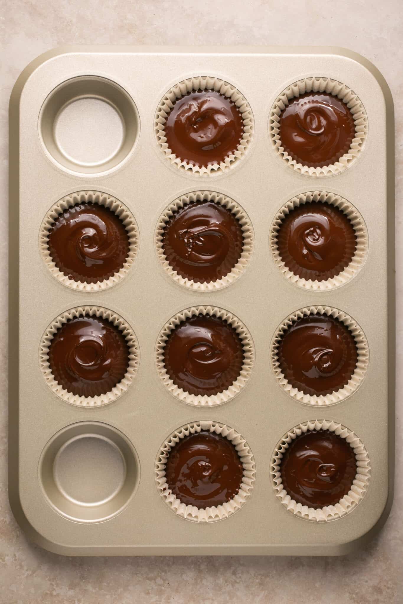 Healthy Chocolate Cookie Dough Cups (No-Bake) | Lauren Fit Foodie