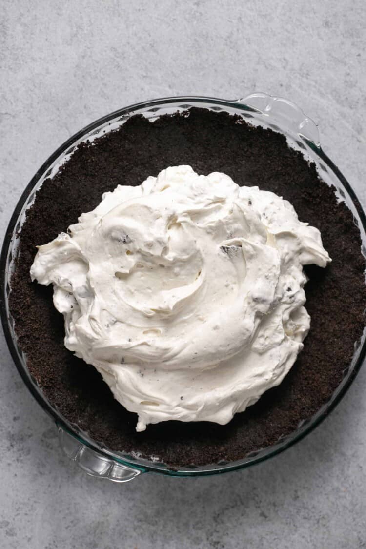 No Bake Oreo Pie with Cool Whip | Lauren Fit Foodie