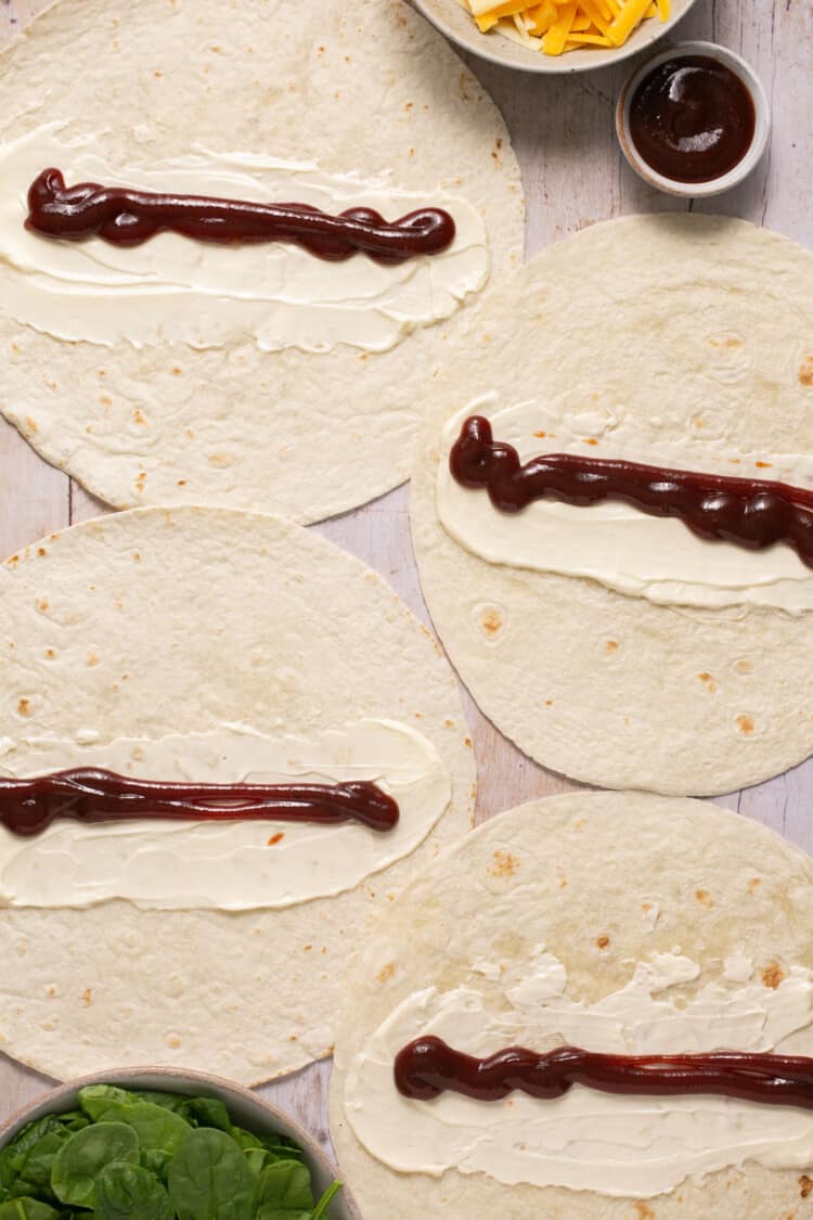 Easy 10-Minute BBQ Chicken Wrap Recipe | Lauren Fit Foodie