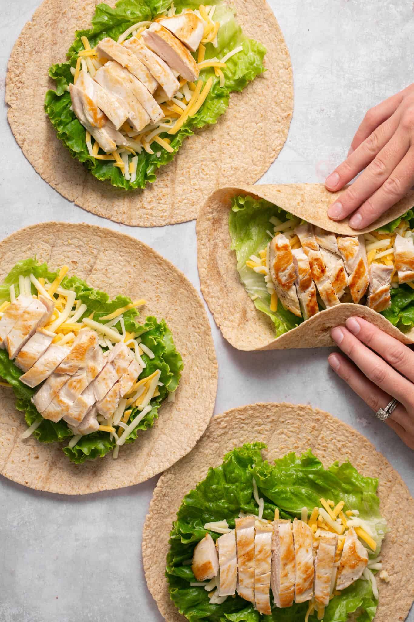 Chick-fil-A Grilled Chicken Cool Wrap Recipe | Lauren Fit Foodie