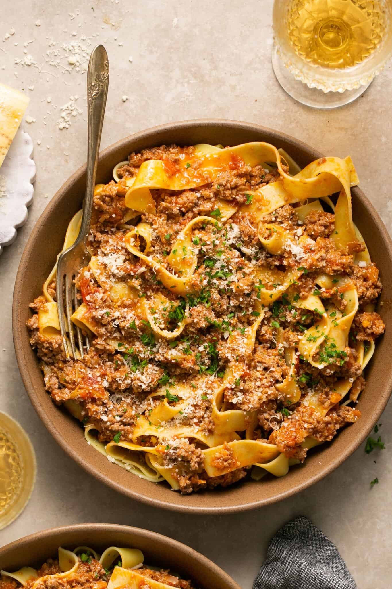 Easy Healthy Spaghetti Bolognese (with Hidden Veggies!) | Lauren Fit Foodie