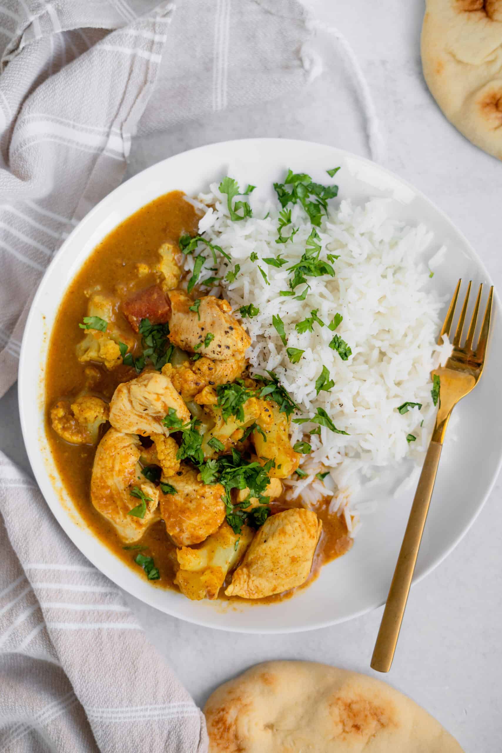 One-Pot Curry Chicken and Cauliflower | Lauren Fit Foodie