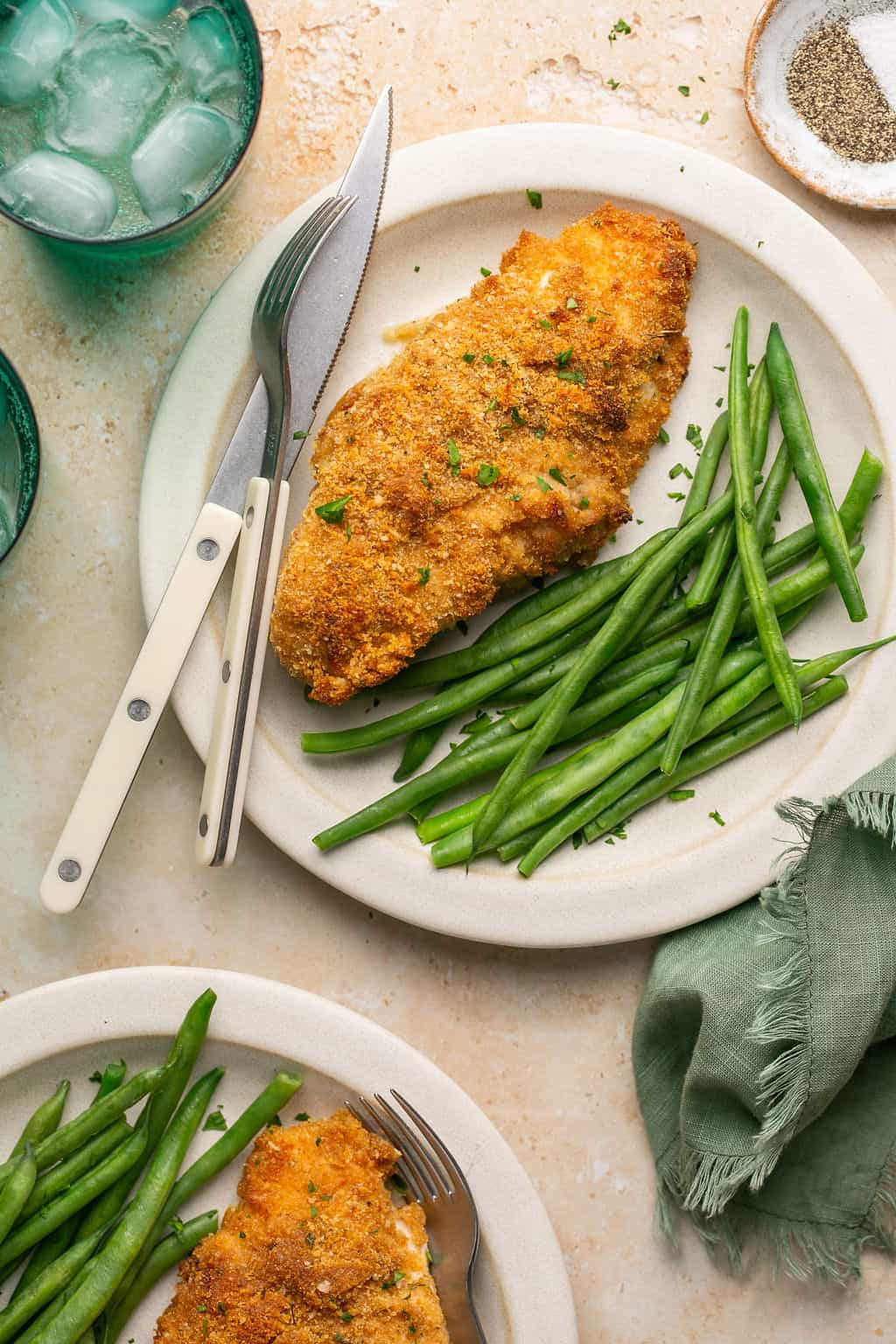3-Ingredient Meal Prep Breaded Chicken (No Egg) | Lauren Fit Foodie