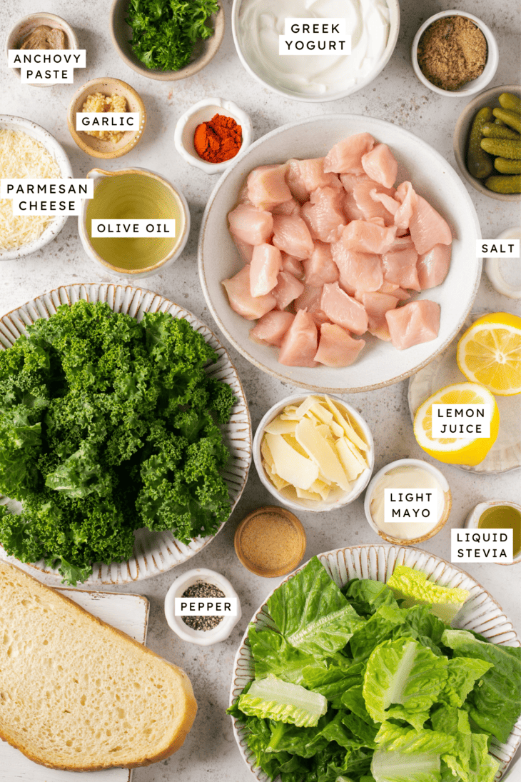 The Most Legit Tasting Low Calorie Caesar Salad Dressing | Lauren Fit ...