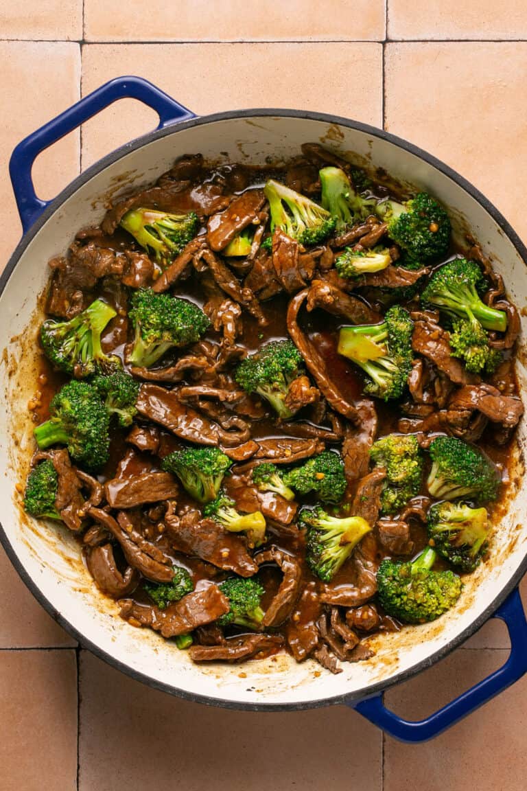 One Skillet Steak and Broccoli (25-Minutes) | Lauren Fit Foodie