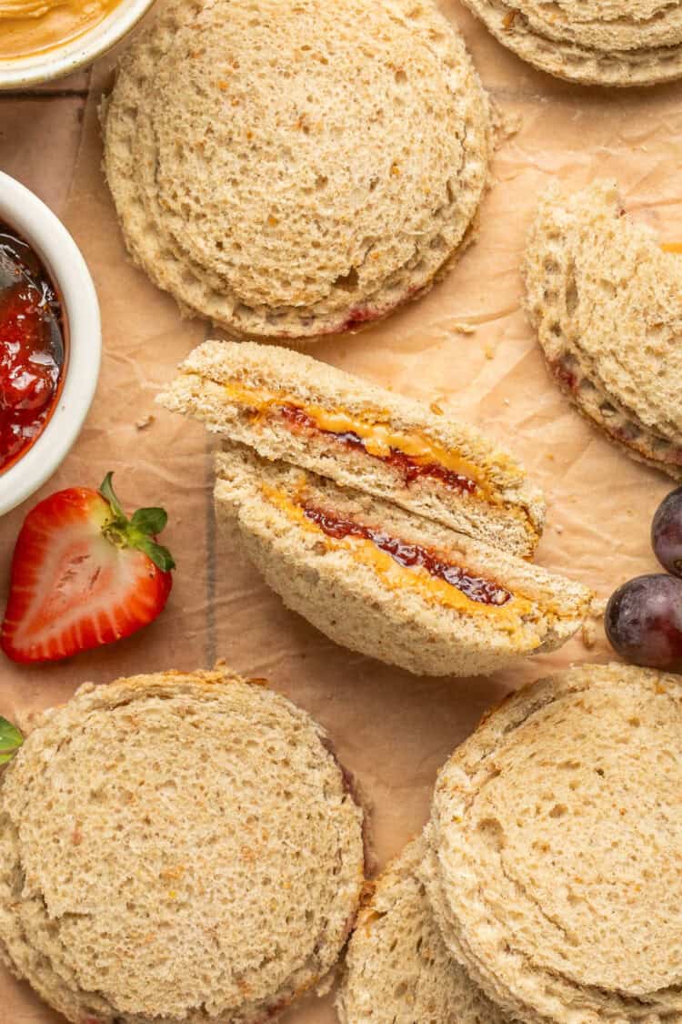 Homemade Uncrustables (Freezer-Friendly) | Lauren Fit Foodie