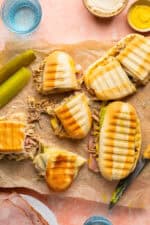 Cuban Pulled Pork Sandwich (Cubano Sandwich)