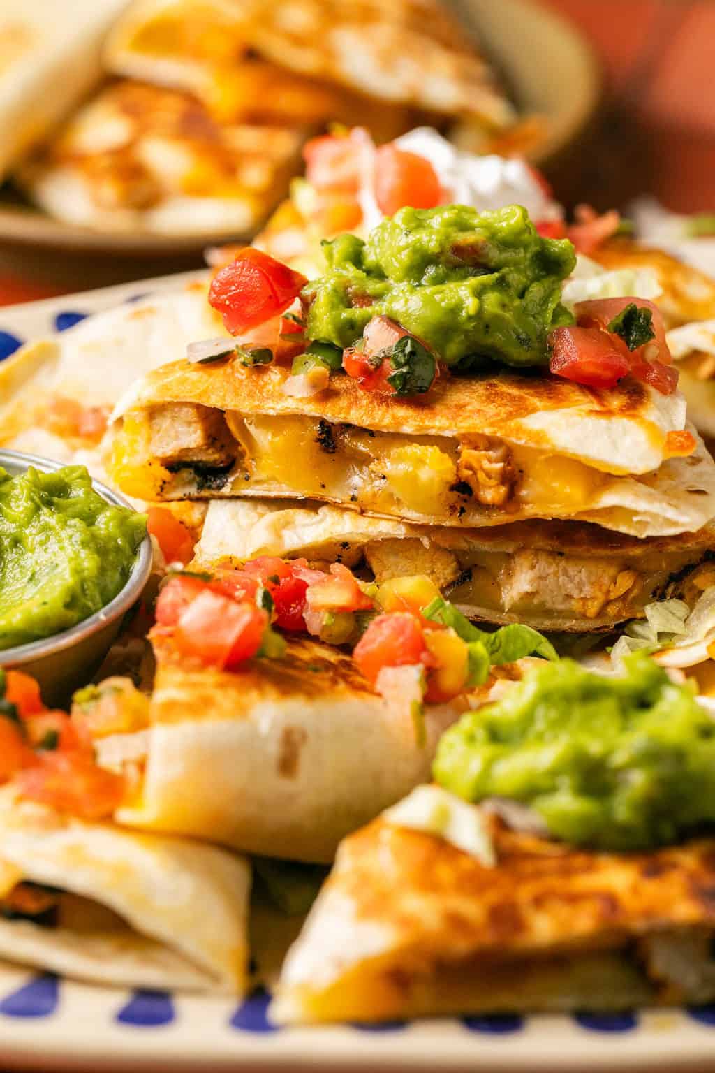 Grilled Chicken Quesadilla | Lauren Fit Foodie