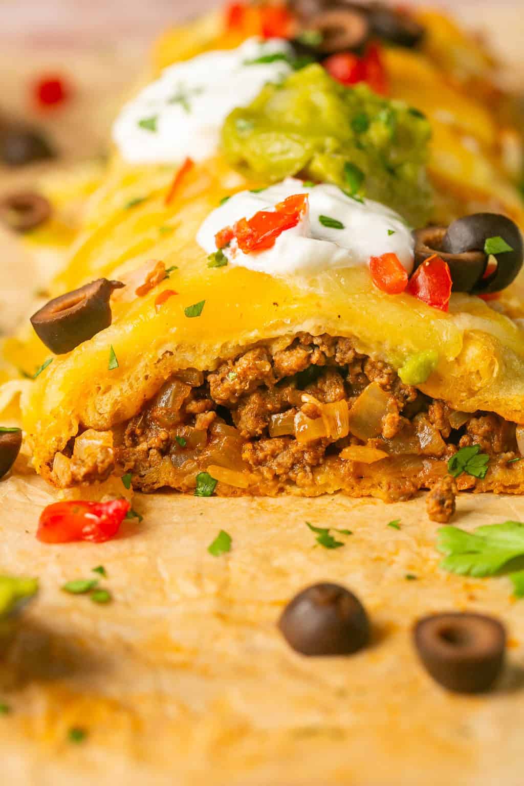 Taco Braid (High Protein, 30-Minute) | Lauren Fit Foodie