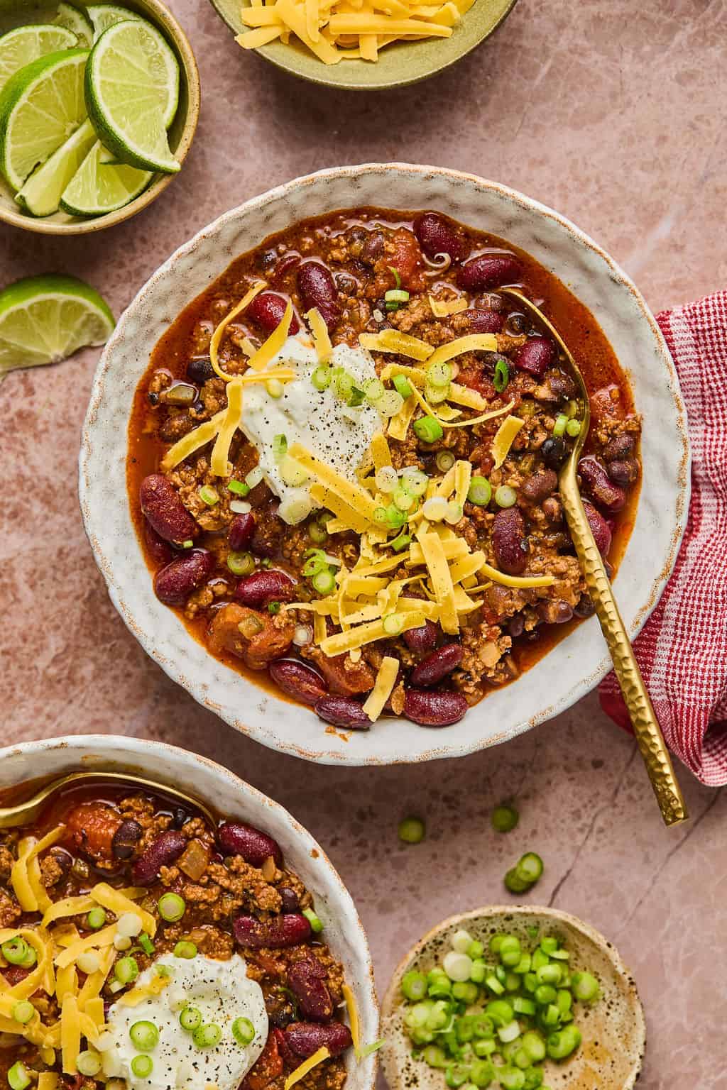 Classic Beef and Bean Chili (High Protein, High Fiber) | Lauren Fit Foodie