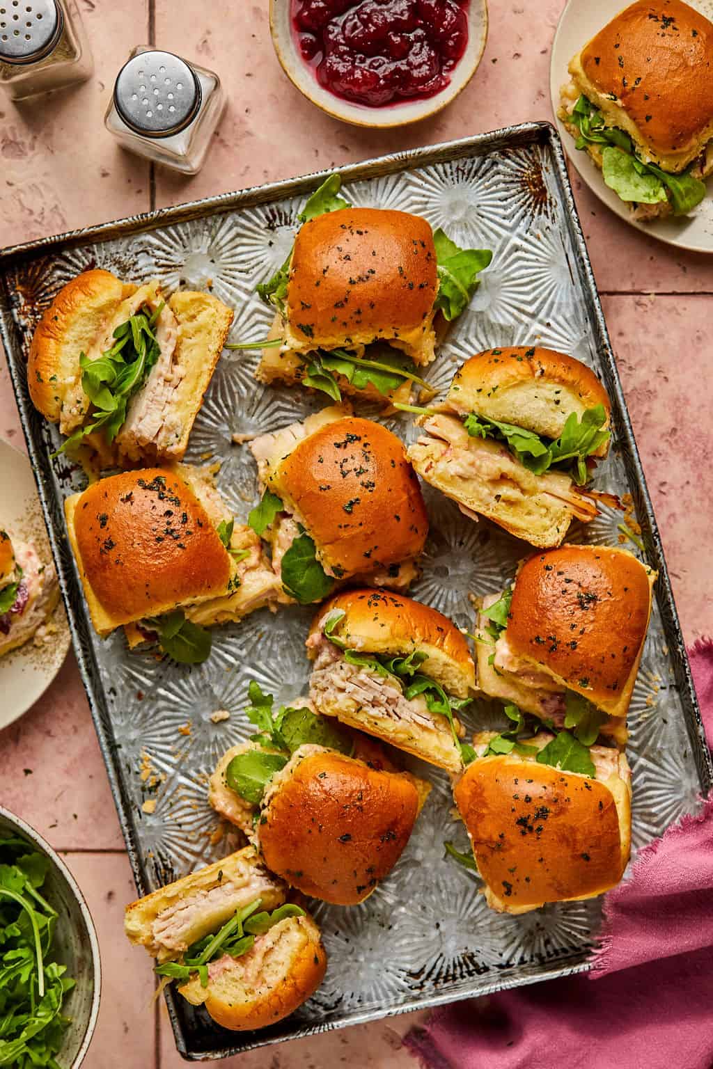 Turkey Sliders with Cranberry Aioli | Lauren Fit Foodie
