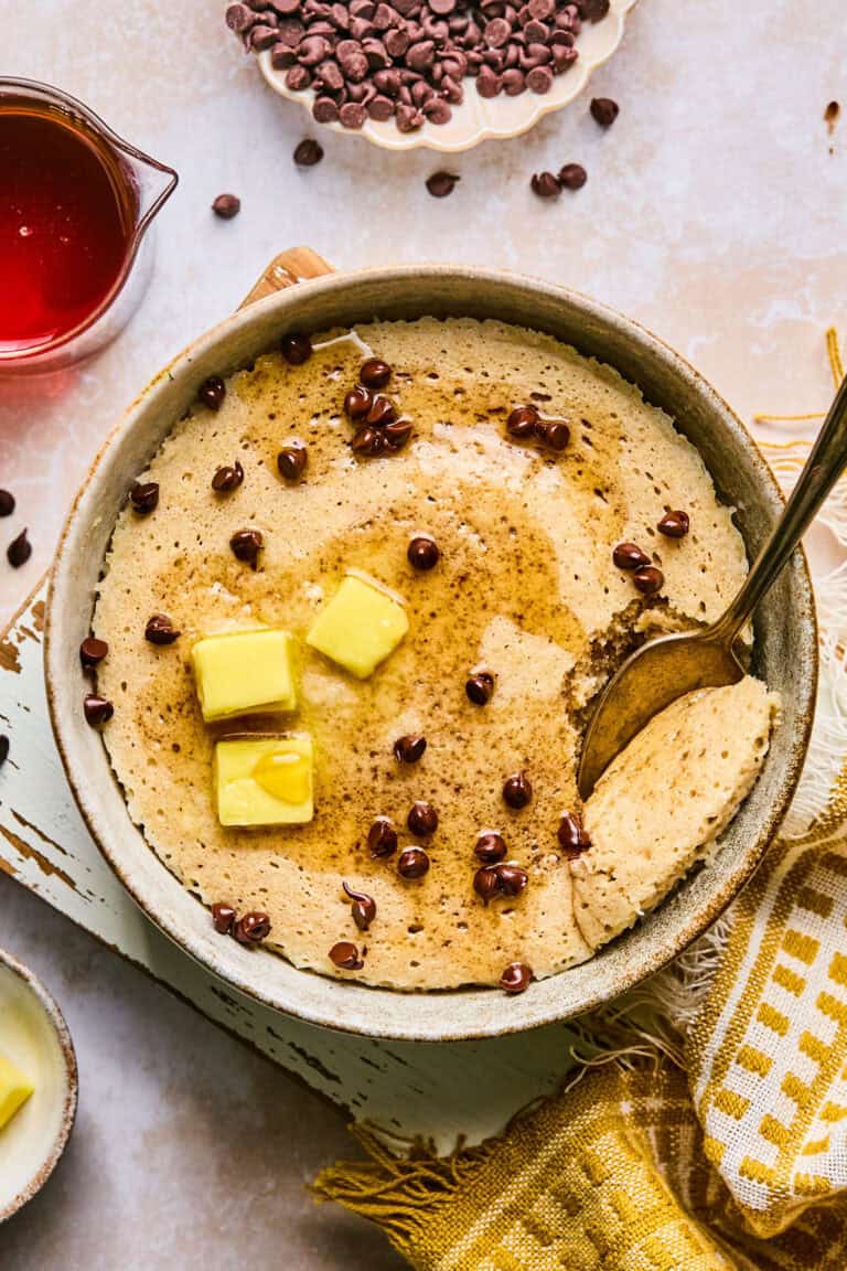 5-Minute Pancake Bowl | Lauren Fit Foodie