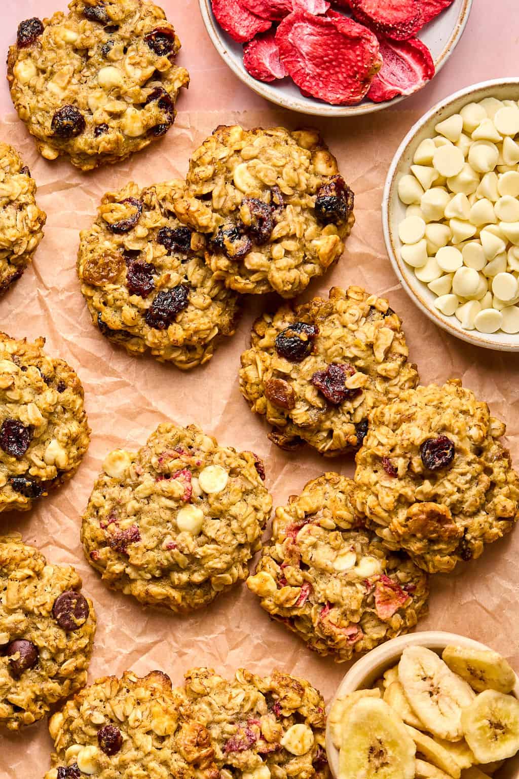 Oatmeal Breakfast Cookies (5 flavor combos!) | Lauren Fit Foodie