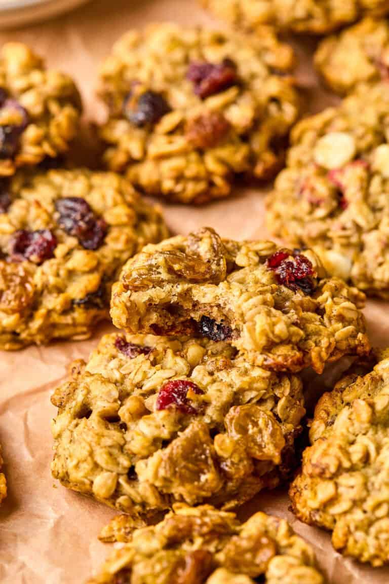 Oatmeal Breakfast Cookies (5 flavor combos!) | Lauren Fit Foodie