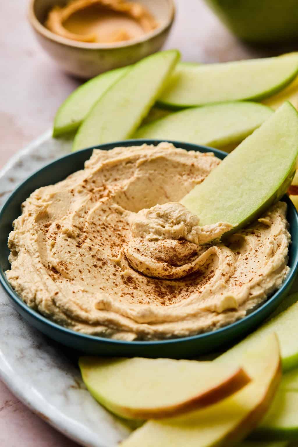 Peanut Butter Protein Fruit Dip (Single-Serve) | Lauren Fit Foodie