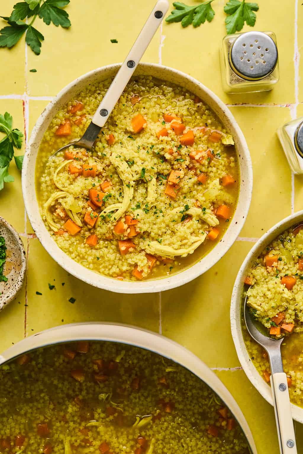 Chicken and Stars Soup (Kid-Friendly) | Lauren Fit Foodie