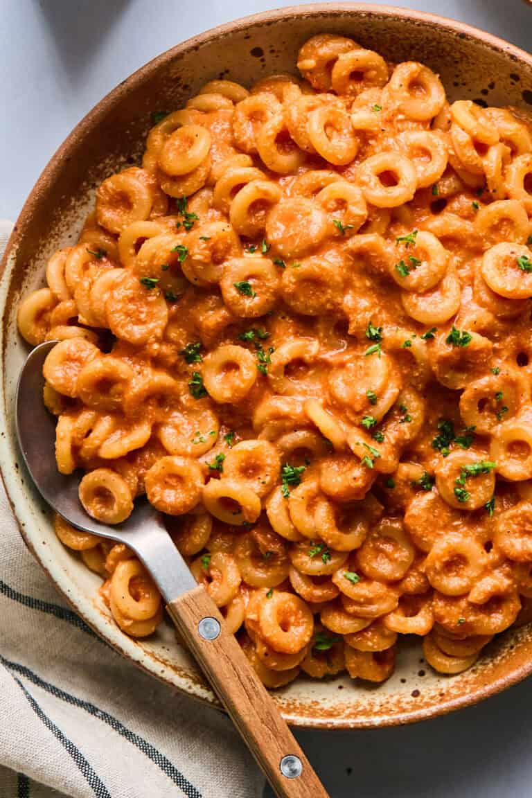 Homemade Spaghetti O's | Lauren Fit Foodie