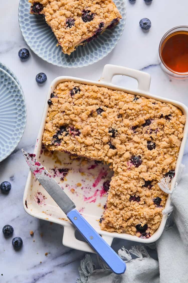 Blueberry Muffin Pancake Bake | Lauren Fit Foodie