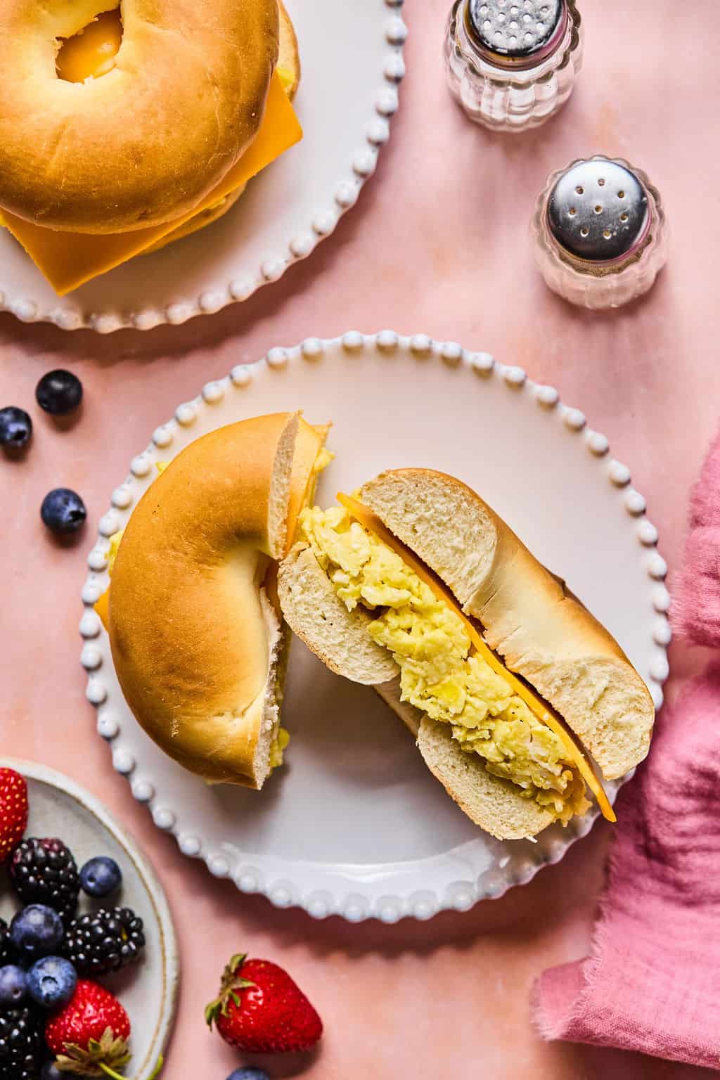 Bagel Breakfast Sandwiches | Lauren Fit Foodie
