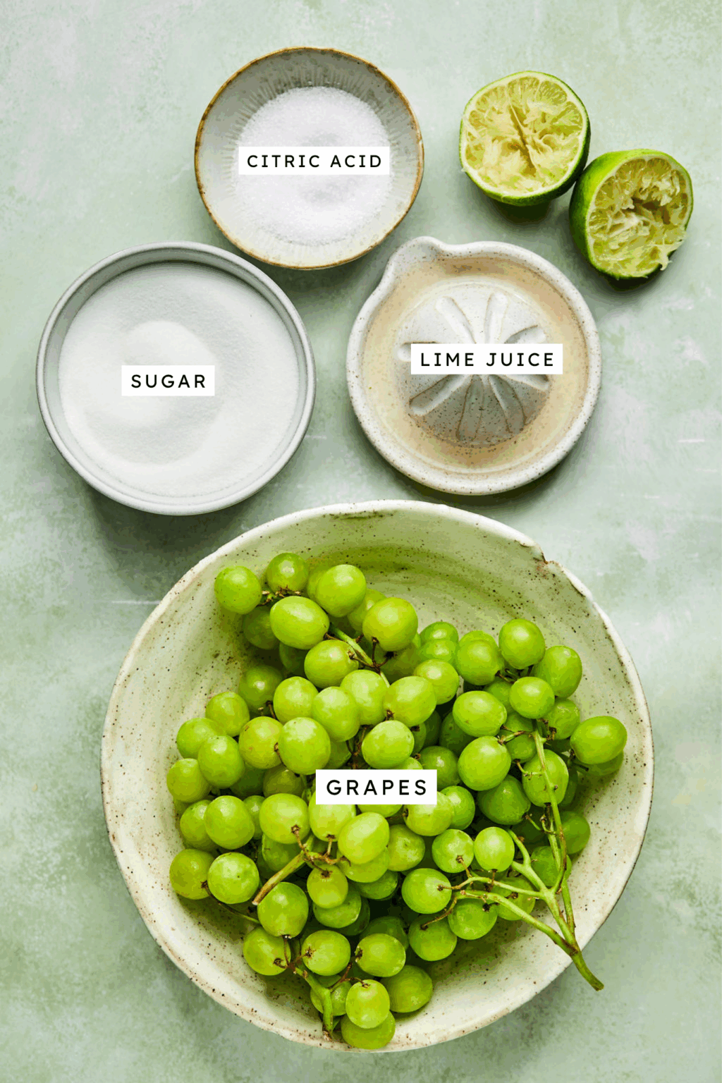 Frozen Sweet & Sour Candy Grapes | Lauren Fit Foodie